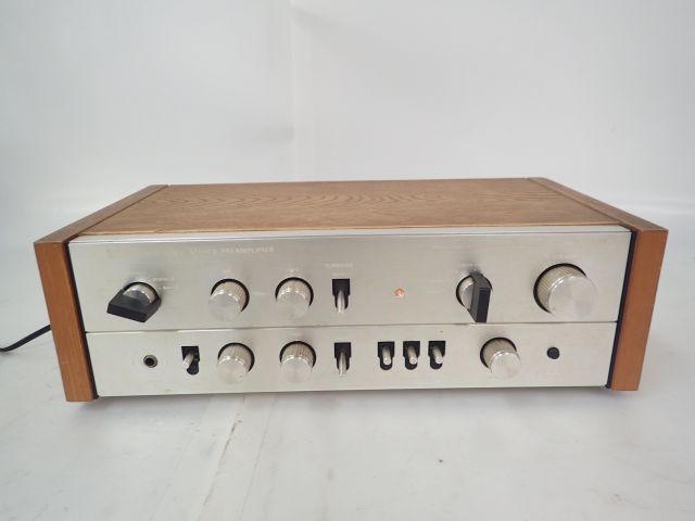 LUXMAN/LUXKIT ラックスマン コントロールアンプ/プリアンプ A220/A-220 ウッドケース付き オーディオ機器 5EFB9 ...