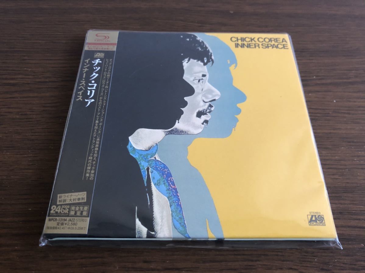 「インナー・スペイス」チック・コリア 日本盤 SHM-CD 紙ジャケット WPCR-13194 帯付属 Inner Space / Chick Coreaの落札情報詳細 - Yahoo ...
