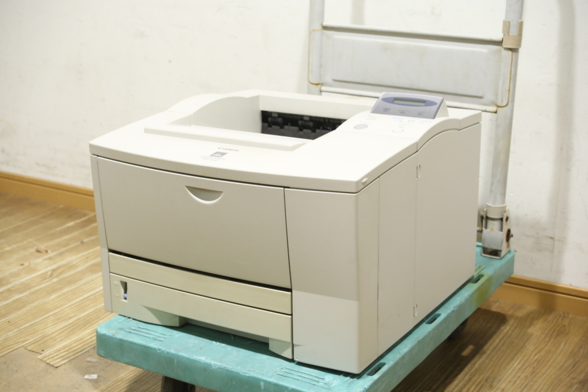 Canon キャノン LASER SHOT LBP-1310 モノクロレーザープリンター 印刷枚数約102,251枚 A4 (A001448 ...