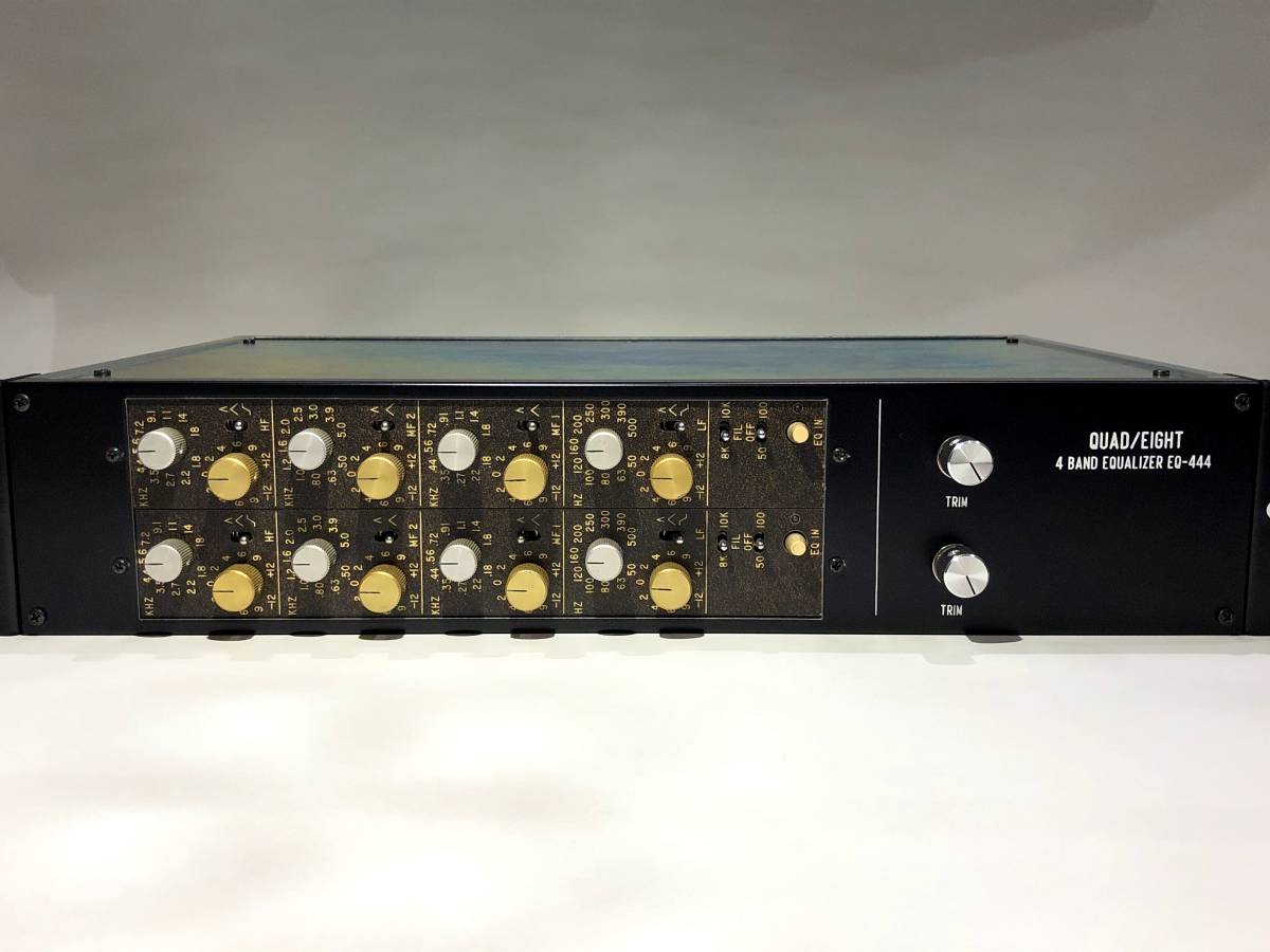 Quad Eight EQ-444 4バンドEQ AM-10搭載 シリアル連番！ quadeight API NEVE SSL A ...
