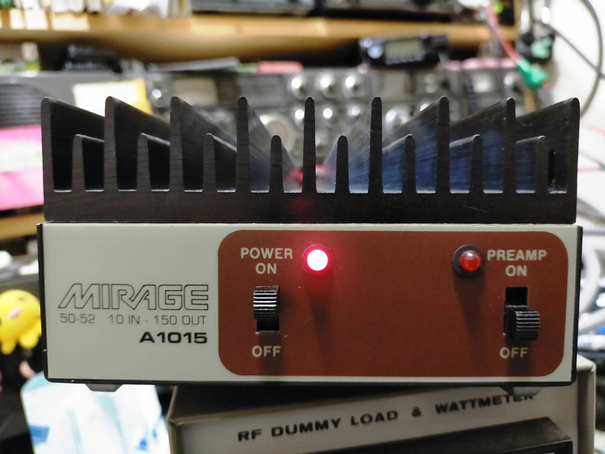 【50MHz・6m リニアアンプ】MIRAGE A1015 IC-705に最適！の落札情報詳細 - Yahoo!オークション落札価格検索 オークフリー