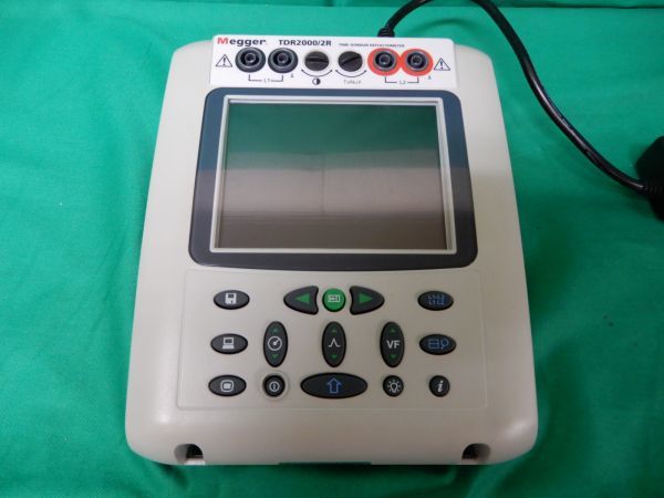 Megger TDR2000/2R ケーブル障害位置検出器 TIME DOMAIN REFLECTMETER の落札情報詳細 - ヤフオク落札 ...