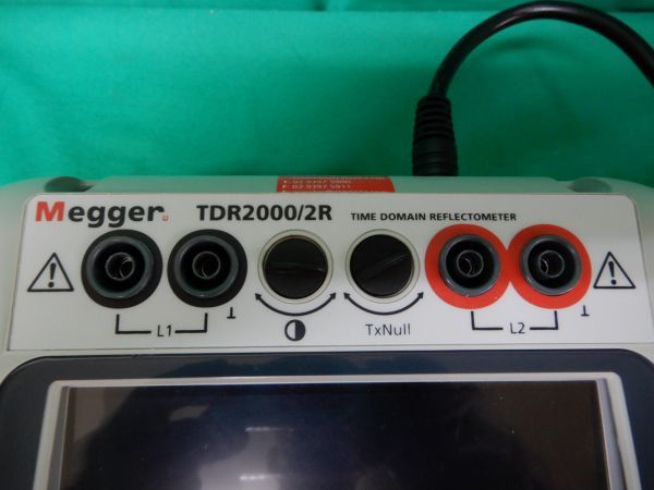Megger TDR2000/2R ケーブル障害位置検出器 TIME DOMAIN REFLECTMETER の落札情報詳細 - ヤフオク落札 ...