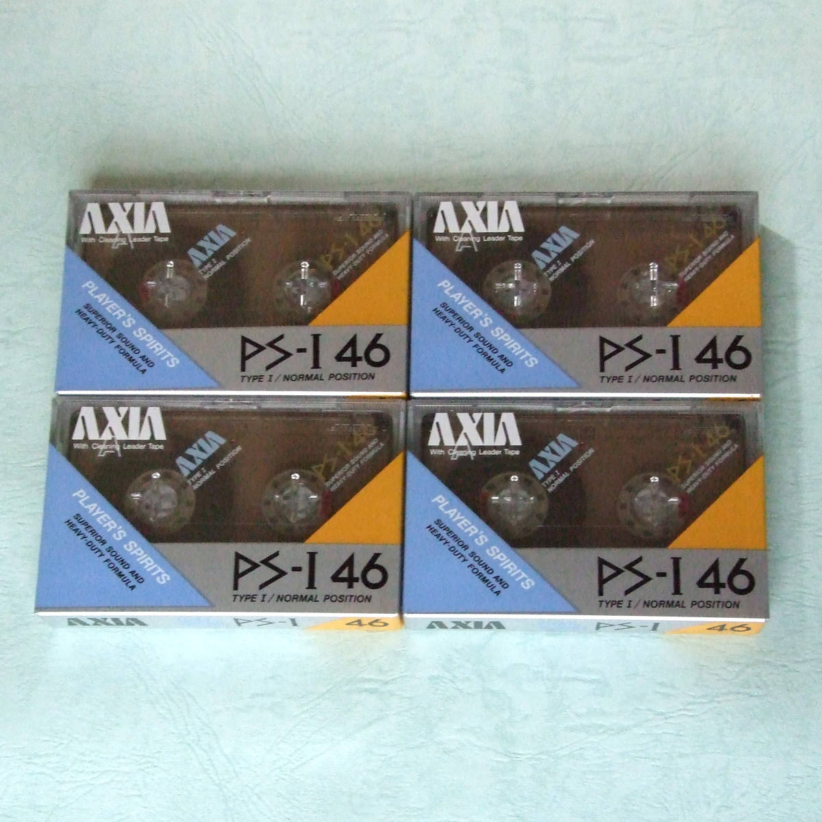 【新品】【未開封】富士フイルム カセットテープ AXIA PS-I 46 4本セットの落札情報詳細 - ヤフオク落札価格検索 オークフリー