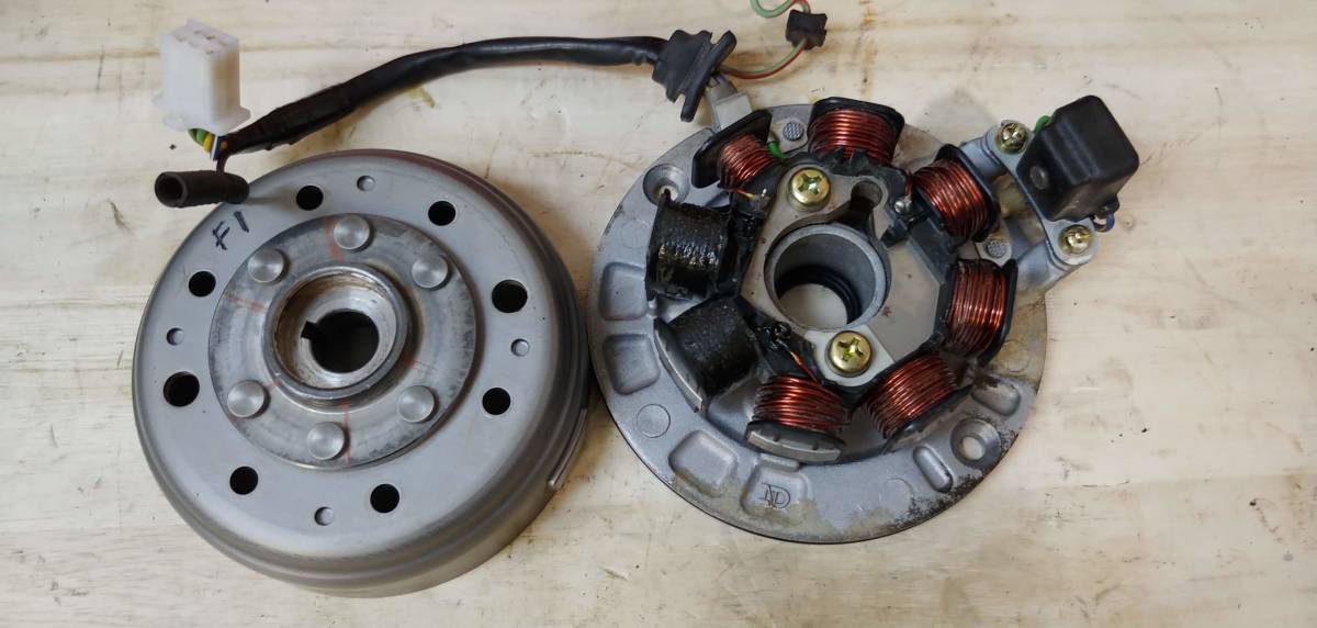 モンキー 12V 軽量オルタネータ ダイナモ ジェネレータ ボアアップ 768g カブ/ダックス/シャリー/ジャズの落札情報詳細 - Yahoo!オークション落札価格検索 オークフリー