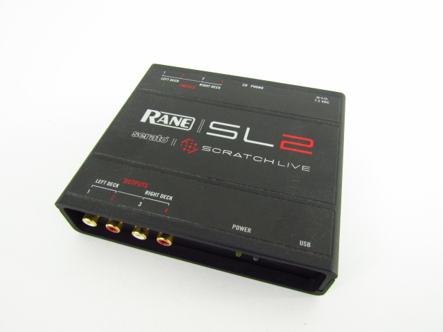 RANE デジタルDJシステム serato SCRATCH LIVE SL2 ※ジャンク ∫A2000の落札情報詳細 - ヤフオク落札価格 ...