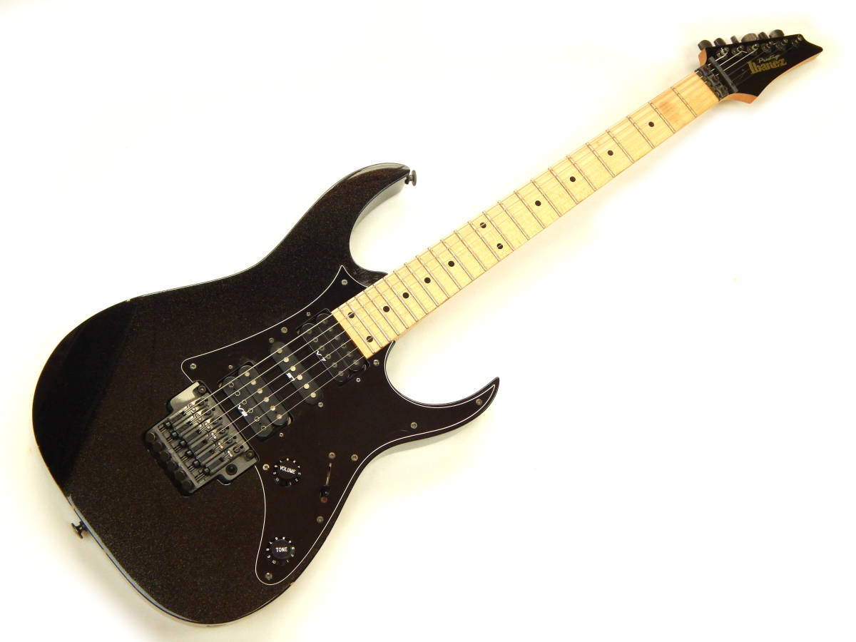 日本製 Ibanez Prestige RG1550 Galaxy Black メイプル指板 アイバニーズ プレステージ フジゲン ...