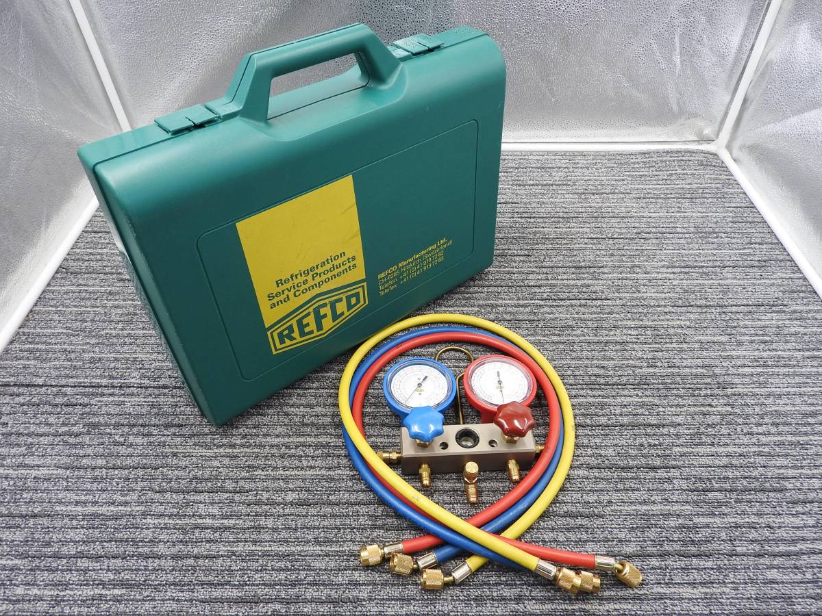 REFCO レフコ☆ゲージマニホールド CH-6285☆現状お渡し品「管理№F1905」の落札情報詳細 - Yahoo!オークション落札価格 ...