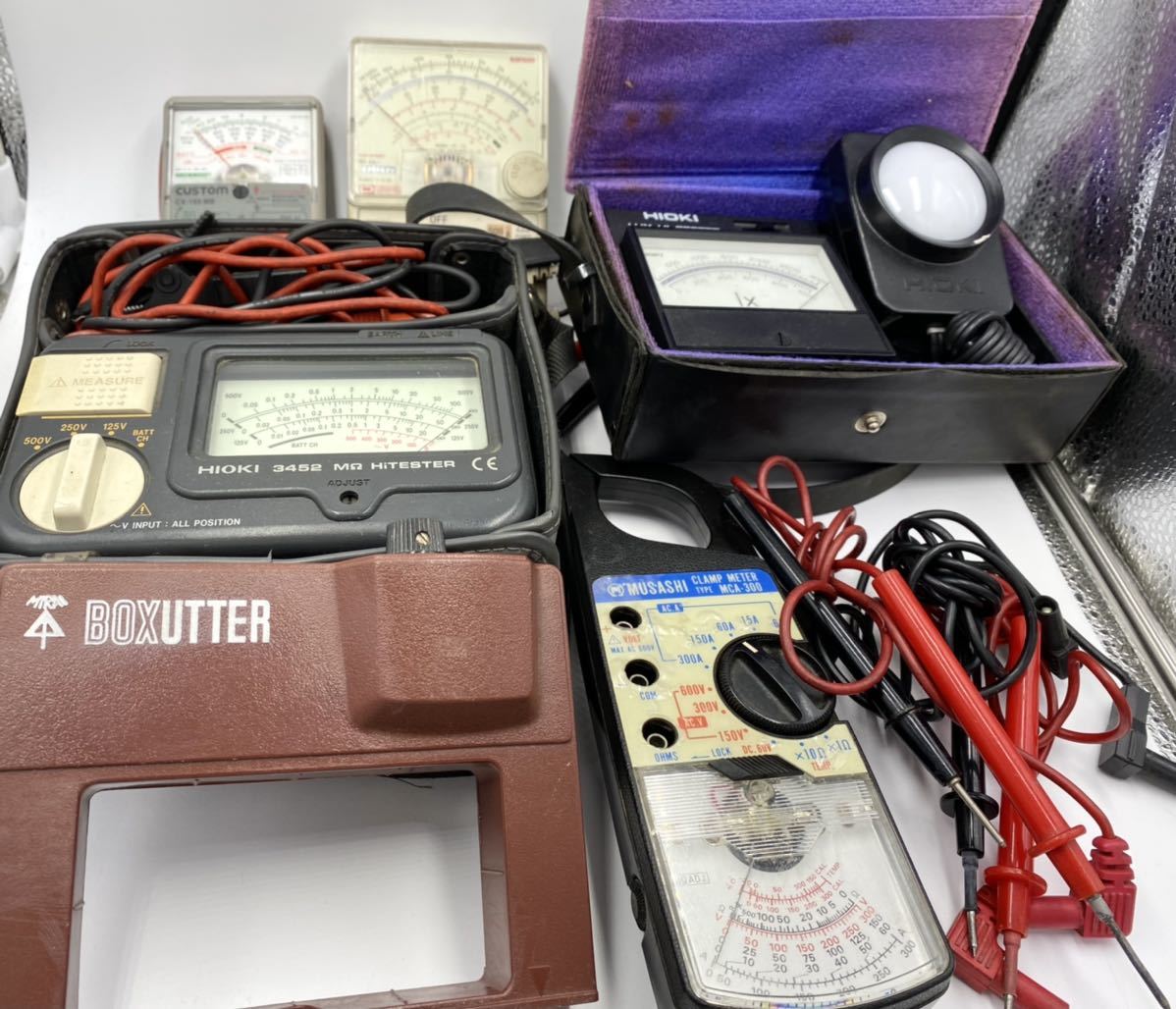 【S438】HIOKI 3211 ペンシル型 ハイテスター 回路計 電気計測機 測定器 ケースあり 説明書付き 動作確認済 中古品 直接取引 ...