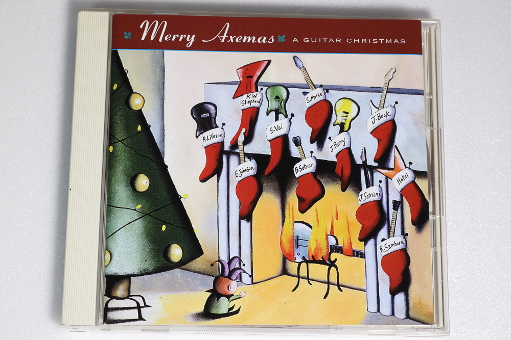 【やや傷や汚れあり】メリー・アックスマス/Merry Axemas/Jeff Beck/Joe Satriani/Steve Morse ...