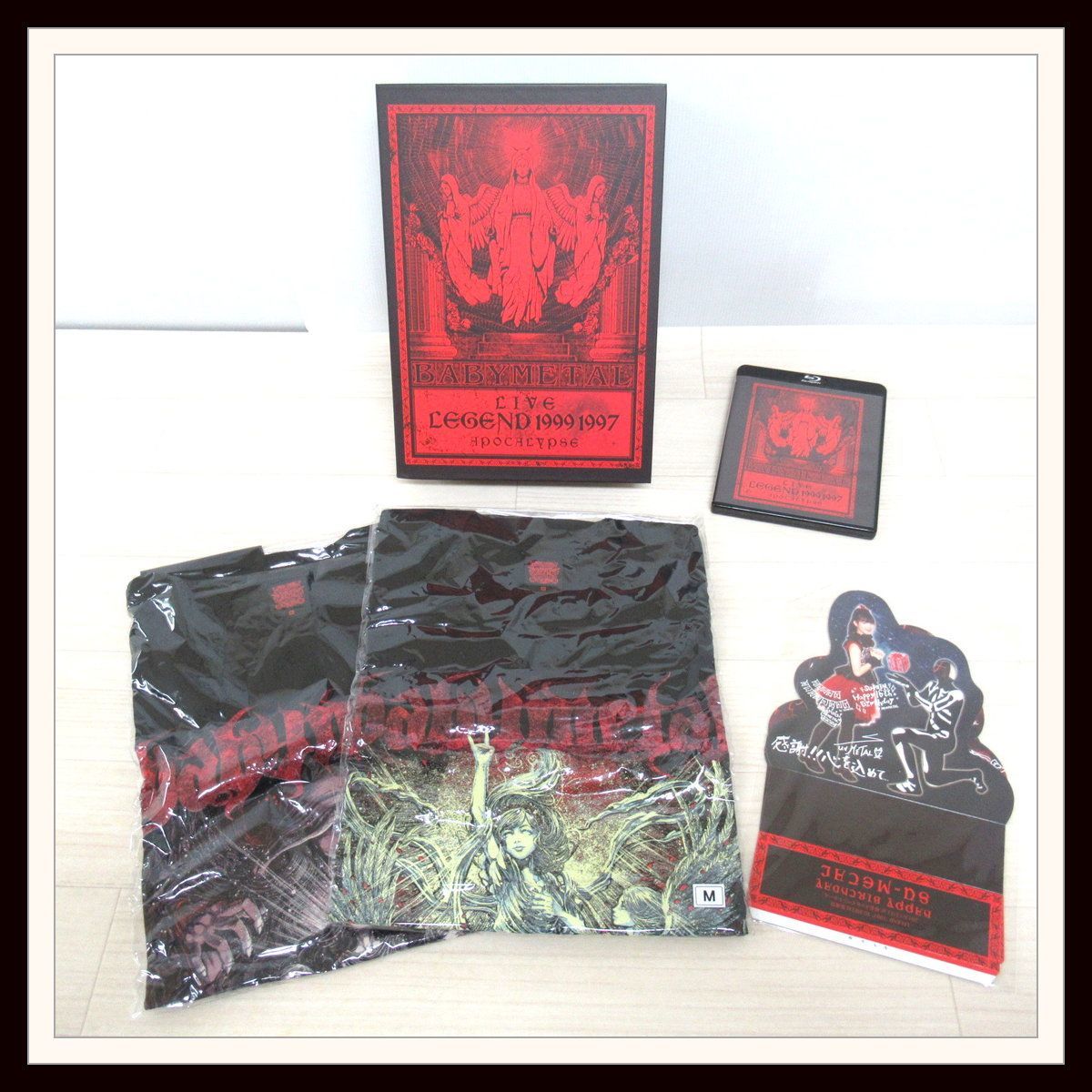 BABYMETAL Blu-ray LIVE LEGEND 1999&1997 APOCALYPSE LIMITED BOX 聖誕祭 限定 Tシャツ未開封 ベビーメタル SU-METAL【L3 ...