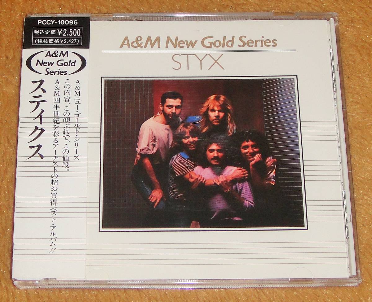 帯付き廃盤CD☆スティクス／A&M ニュー・ゴールド・シリーズ（PCCY-10096） STYX／A&M New Gold Series ...