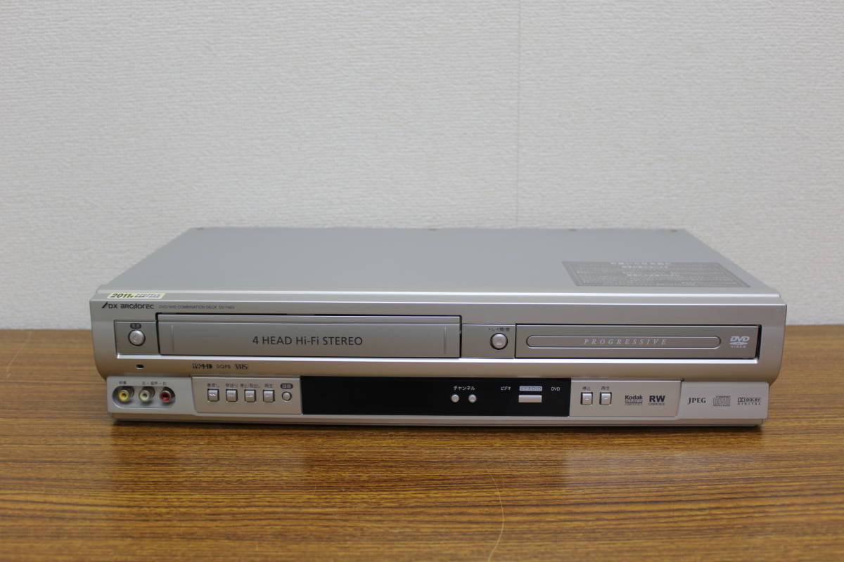 【やや傷や汚れあり （詳細）】動作未確認 DX DVD / VHS コンビネーションデッキ / DV-140V DX アンテナ株式会社 激安1 ...