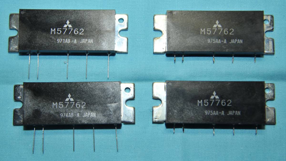 1200MHz(1.2G) リニアアンプ パワーアンプ M57762 x2x2 ジャンク 実験用 の落札情報詳細| ヤフオク落札価格情報 オークフリー