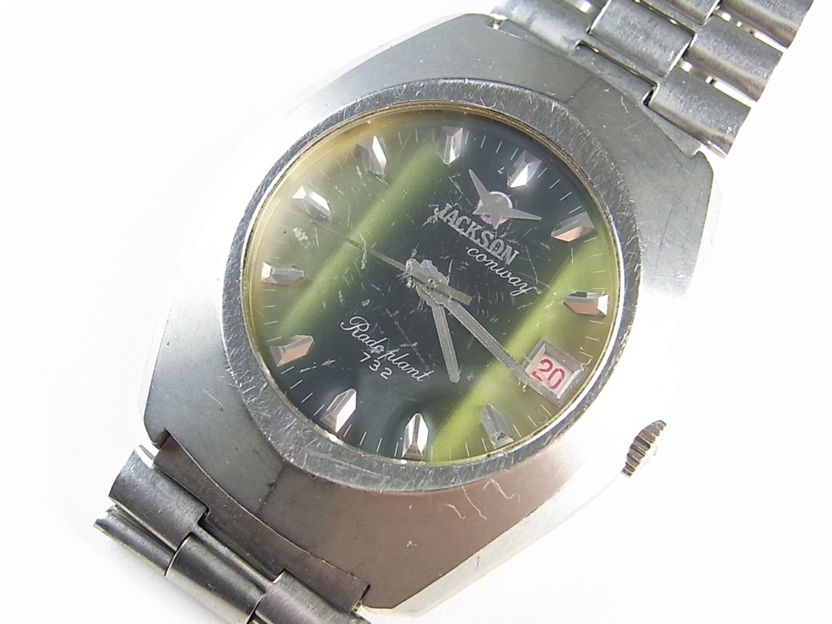 【やや傷や汚れあり】ジャンク 可動品 RADO Plant ラドー コンウェイ732 JACKSON CONWAY ジャクソンカンパニー 自動 ...