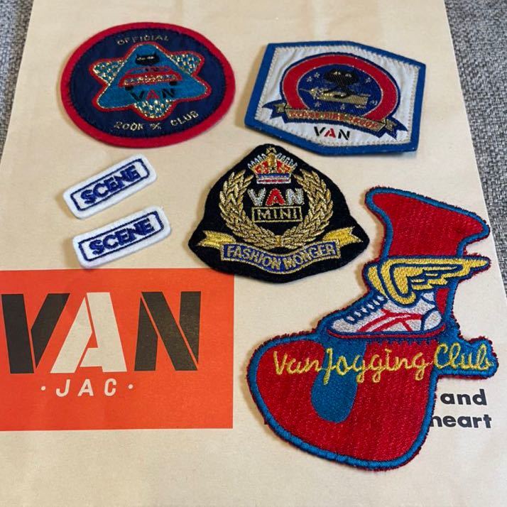 【新品】希少★VAN JAC★ 定番 丸VAN ワッペン ☆ 刺繍 D8,5cm / アイビー トラッド ヴァンヂャケット Kent SCENE J.PRESS の落札情報詳細| ヤフオク落札 ...