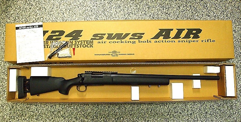 【目立った傷や汚れなし】タナカ エアコック M24 SWS/ レミントン M700ベース 狙撃銃 Remington スナイパーライフルの落札情報詳細 - ヤフオク落札価格検索 オークフリー