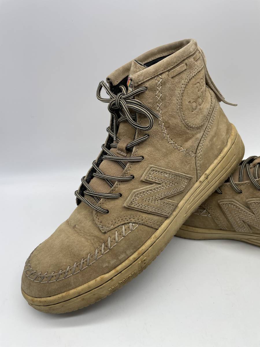 【中古】H1411 New Balance 601｜ニューバランス 601 サイズ US 6.5 (24.5cm) ブラック レザー レース ...