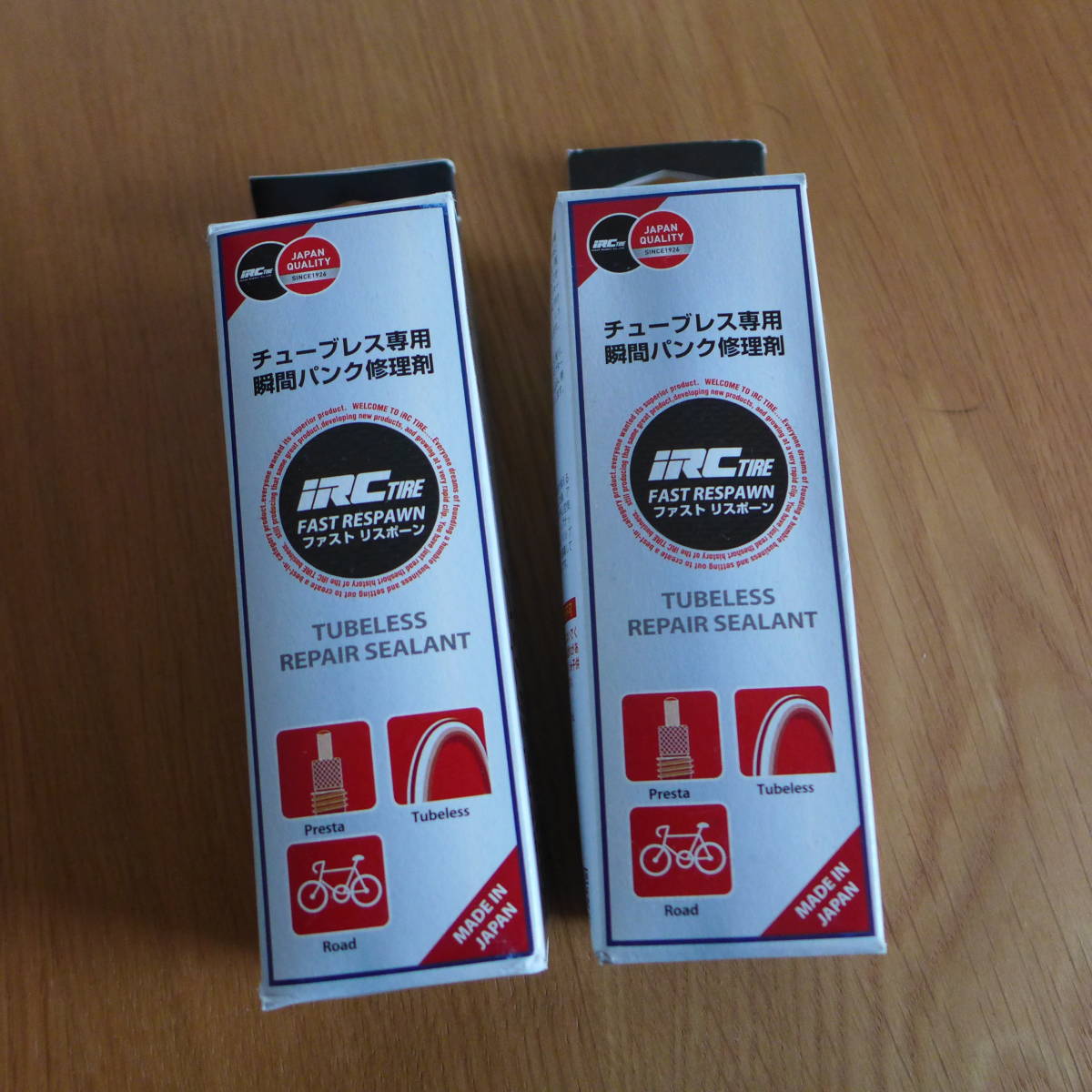 【未使用】irc fast respawn tubeless repair sealant アイアールシー シーラント ファストリスポーンの ...