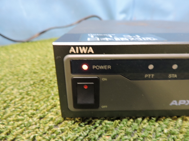 【傷や汚れあり】D457★消毒済み★AIWA PACKET RADIO CONTROLLER APX-25 通電確認 ・店頭手渡OK★2201 ...