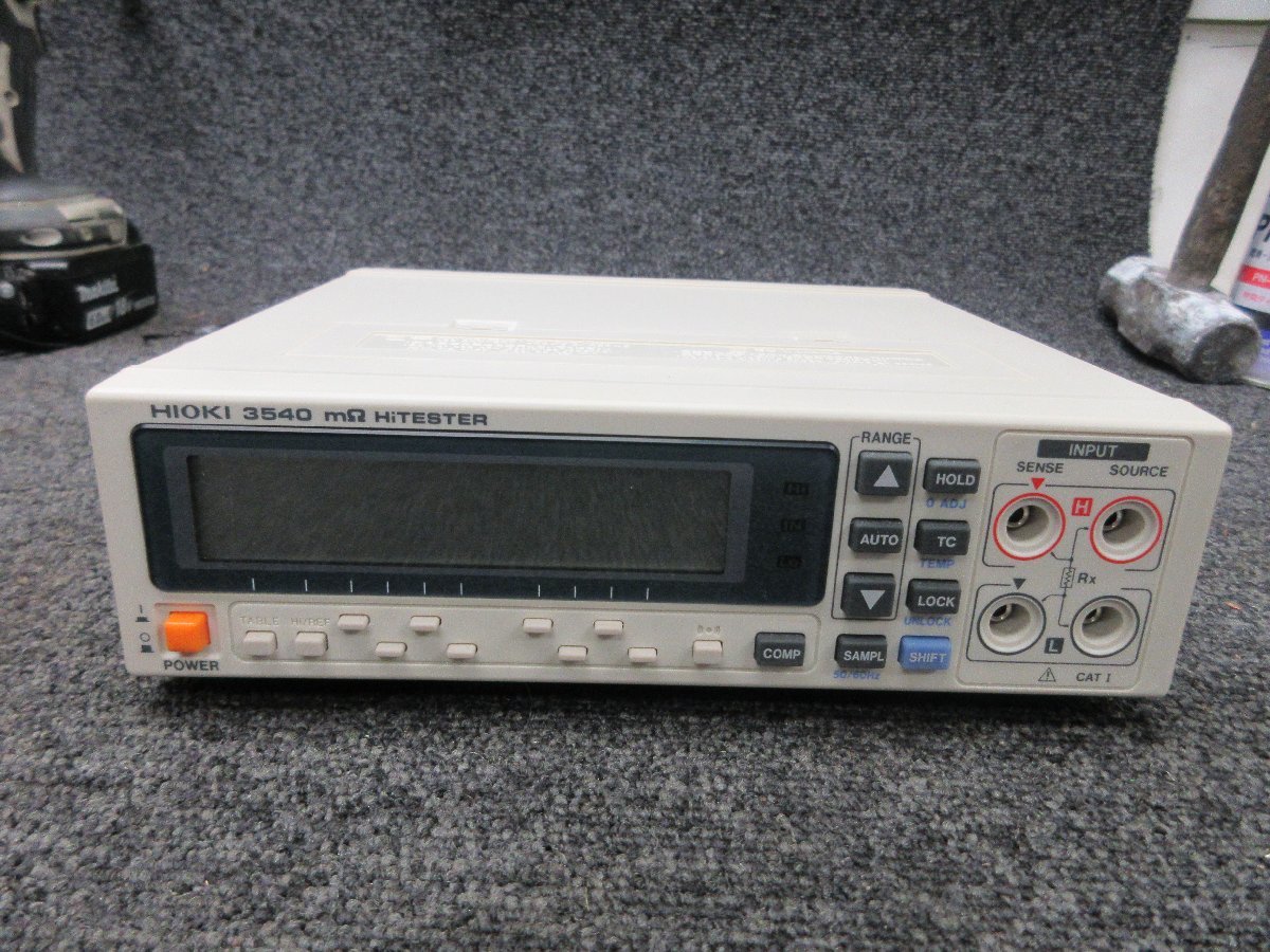 日置電機 HIOKI 3560 ACミリオームハイテスタ mΩ 中古 の落札情報詳細| ヤフオク落札価格情報 オークフリー