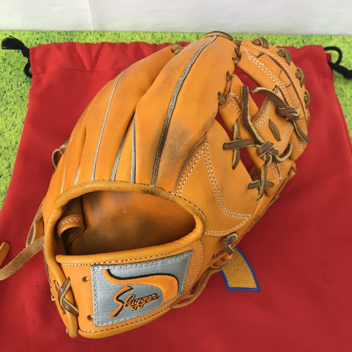 【やや傷や汚れあり】G-9093 久保田スラッガー Pro Model プロモデル 軟式 KSN-25SE 内野手用 グラブ グローブ 野球 中古品 の落札情報詳細| ヤフオク落札価格情報 ...