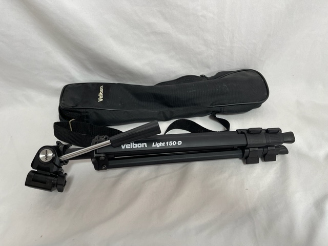 【目立った傷や汚れなし】ベルボン Velbon Light 150-D 三脚 の落札情報詳細| ヤフオク落札価格情報 オークフリー