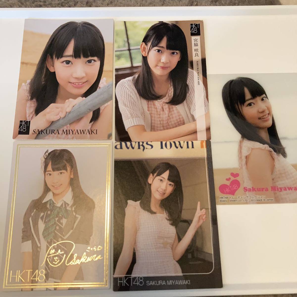 【目立った傷や汚れなし】送料63円 HKT48 トレーディングカード トレカ IZ*ONE 宮脇咲良 5枚 コンプの落札情報詳細 - ヤフオク落札価格検索 オークフリー