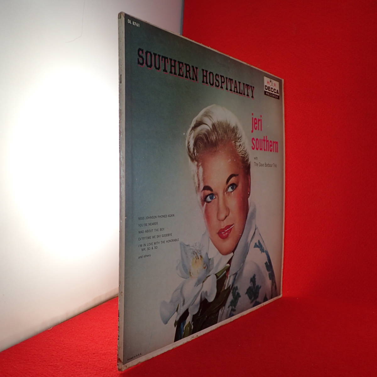 【やや傷や汚れあり】1円開始★神洗浄【超メガレア★US完オリ DECCA/MONO/FLAT/両溝】★JERI SOUTHERN ...
