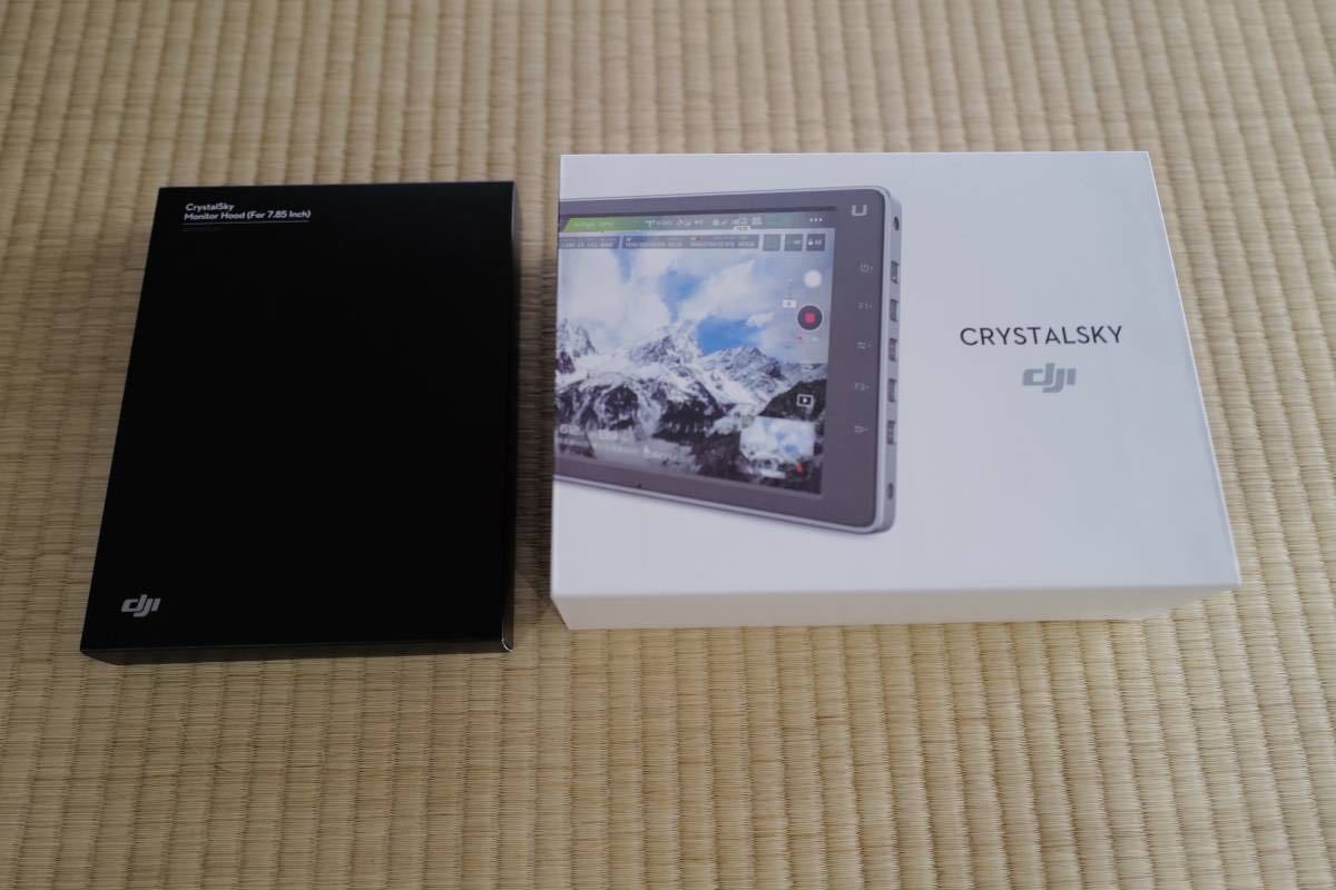 【目立った傷や汚れなし】美品 DJI CrystalSky Ultra 7.85インチ ウルトラ CS785U + CrystalSky モニターフード (7.85インチ)の落札情報詳細 ...