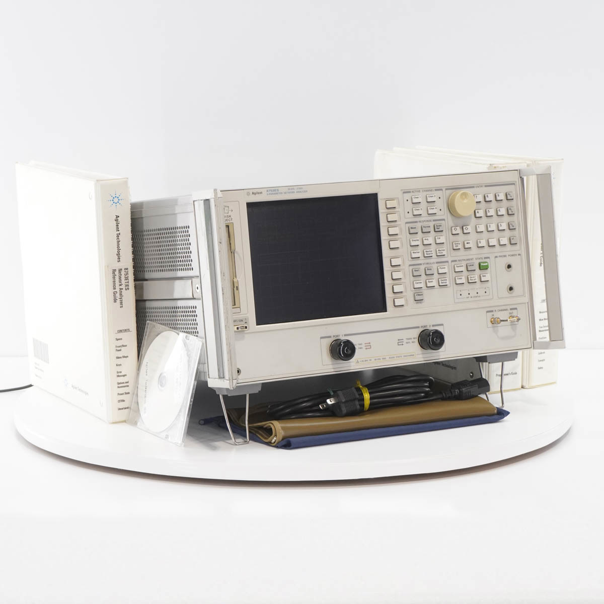 【やや傷や汚れあり】[KW]HP HEWLETT PACKARD 300KHz-3.0GHz 8753A NETWORK ANARYZER ...