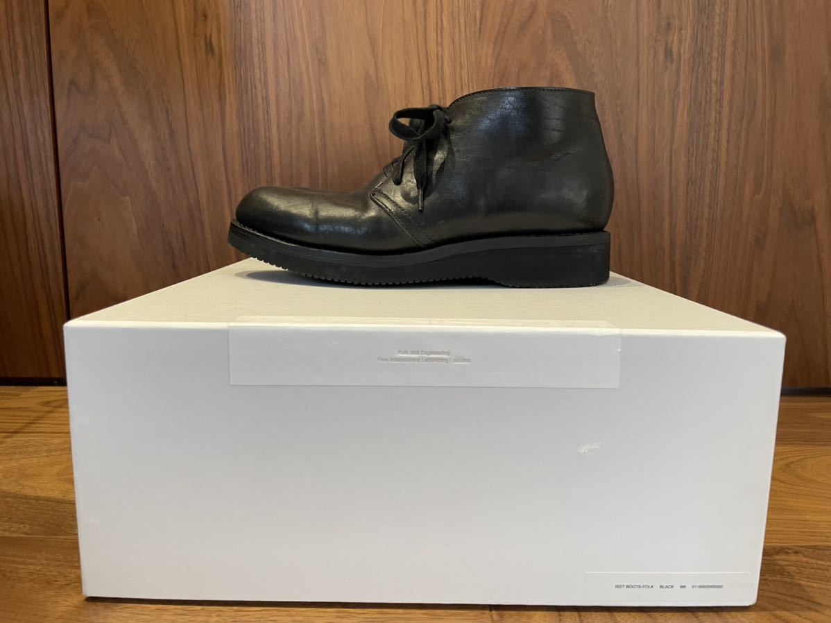 【やや傷や汚れあり】visvim ISDT BOOTS-FOLK ict wmv sports corda folkの落札情報詳細 ...