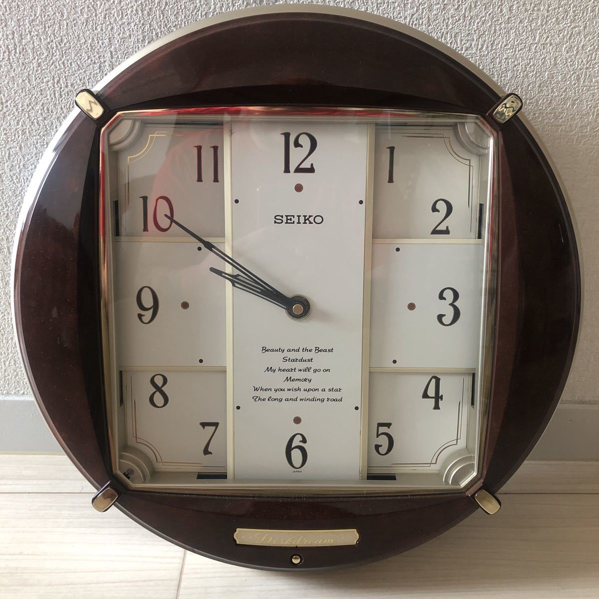 【中古】☆セイコー SEIKO RE527M ディスクドリーム からくり掛時計 未使用品 の落札情報詳細| ヤフオク落札価格情報 オークフリー