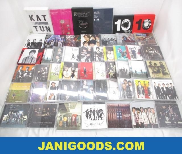 【やや傷や汚れあり】KAT-TUN CD/DVDセット 10TH ANNIVERSARY LIVE TOUR 10Ks!/LIVE TOUR 2018 CAST/Rain 等 【良品 同梱可 ...
