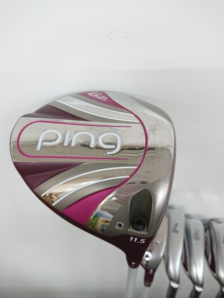【目立った傷や汚れなし】PING ピン GLE2 ドライバー/アイアン 6本セット フレックL ヘッドカバー付き の落札情報詳細| ヤフオク落札価格情報 オークフリー