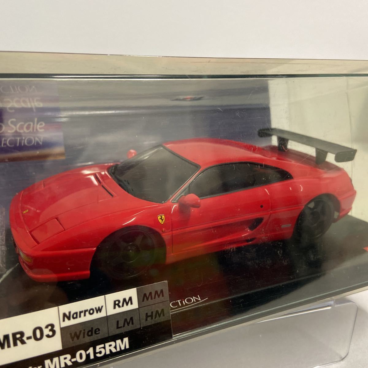 【未使用に近い】京商 MINI-Z フェラーリ F355 チャレンジ レッド ASC オートスケールコレクション Ferrari ...