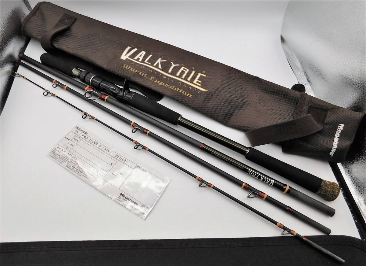 【やや傷や汚れあり】63 120/【中古】メガバス ヴァルキリー ワールドエクスペディション VKC-711XH-4 /0504の落札情報詳細 - Yahoo!オークション落札価格検索 オークフリー