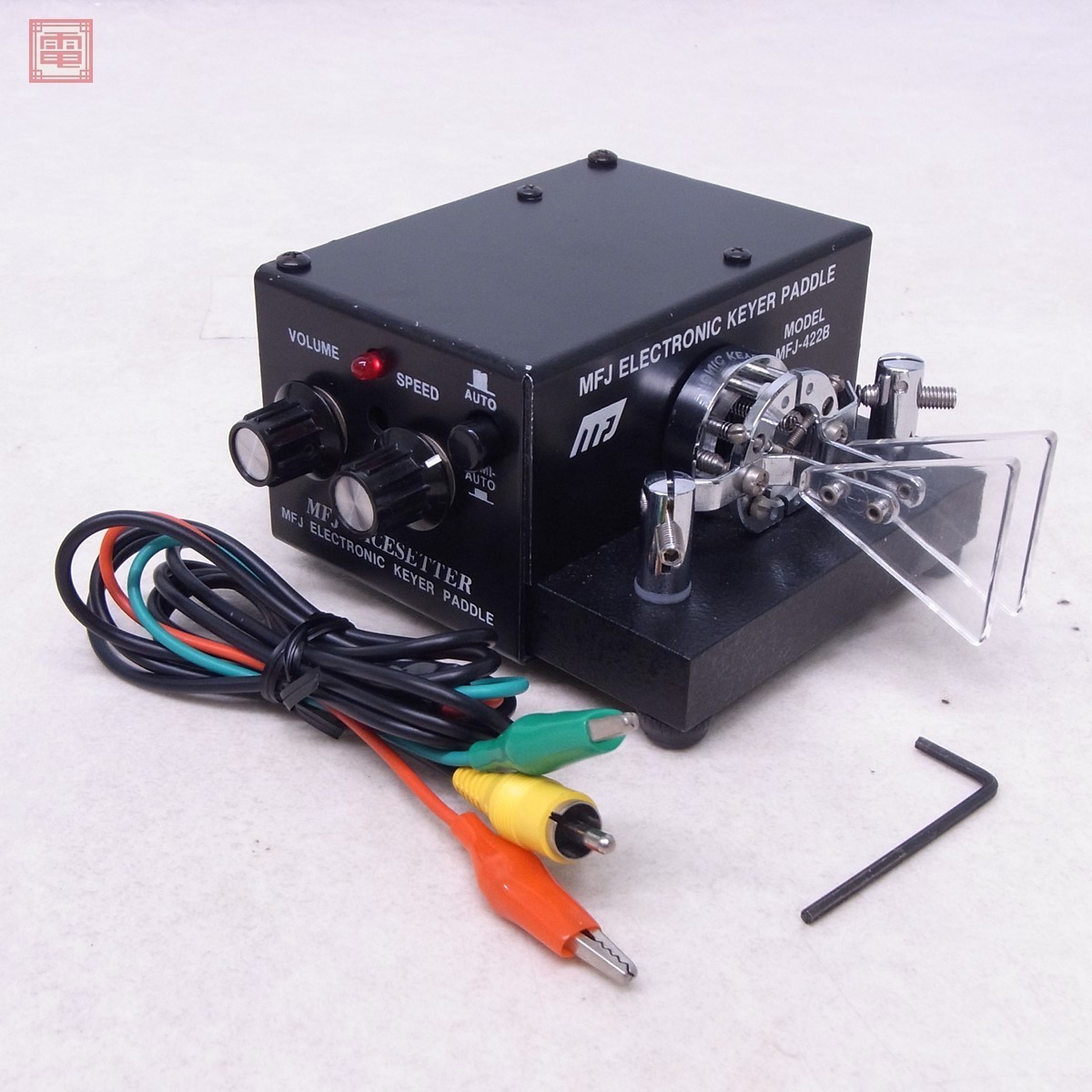 Bencher ベンチャー JA-1 金色 電鍵 パドル 横振り電鍵【10 の落札情報詳細| ヤフオク落札価格情報 オークフリー