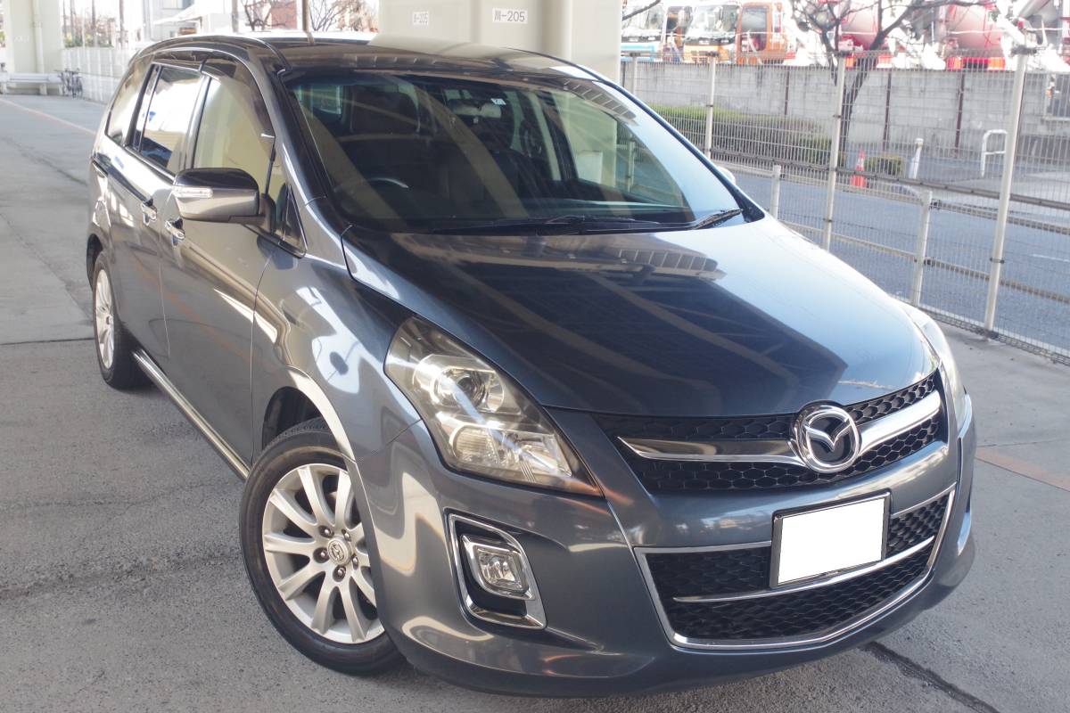 【走行距離 110,175 km】高年式 H24年 マツダ MPV（MPV）23S【車検ロングR5年/7月】ケンウッドナビ/ワンセグTV/バックモニター/パワスラ/ETC/オットマン/無事故の ...