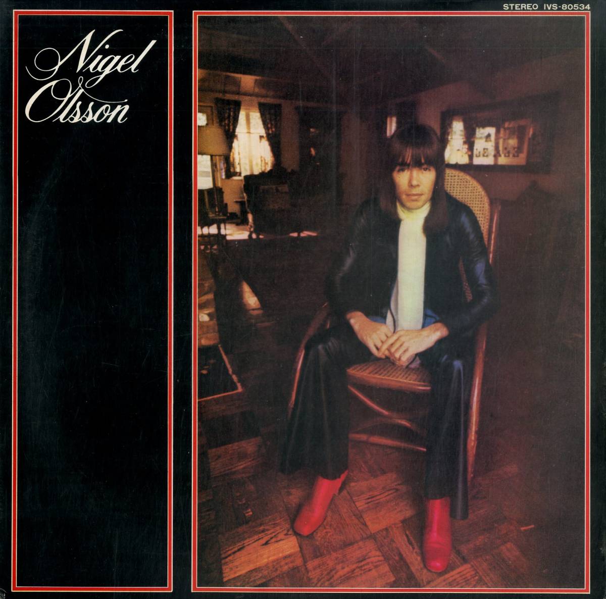 【やや傷や汚れあり】A00509464/LP/ナイジェル・オルソン(エルトン・ジョン・バンド)「Nigel Olsson (1975年・IVS ...