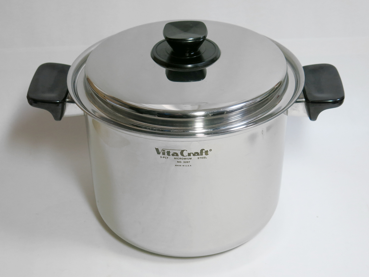 【やや傷や汚れあり】Vita Craft ビタクラフト No.5207 5-PLY NICROMIUM STEEL(5層) 両手ナベ 6.5L 深型 の落札情報詳細 - ヤフオク落札価格検索 ...