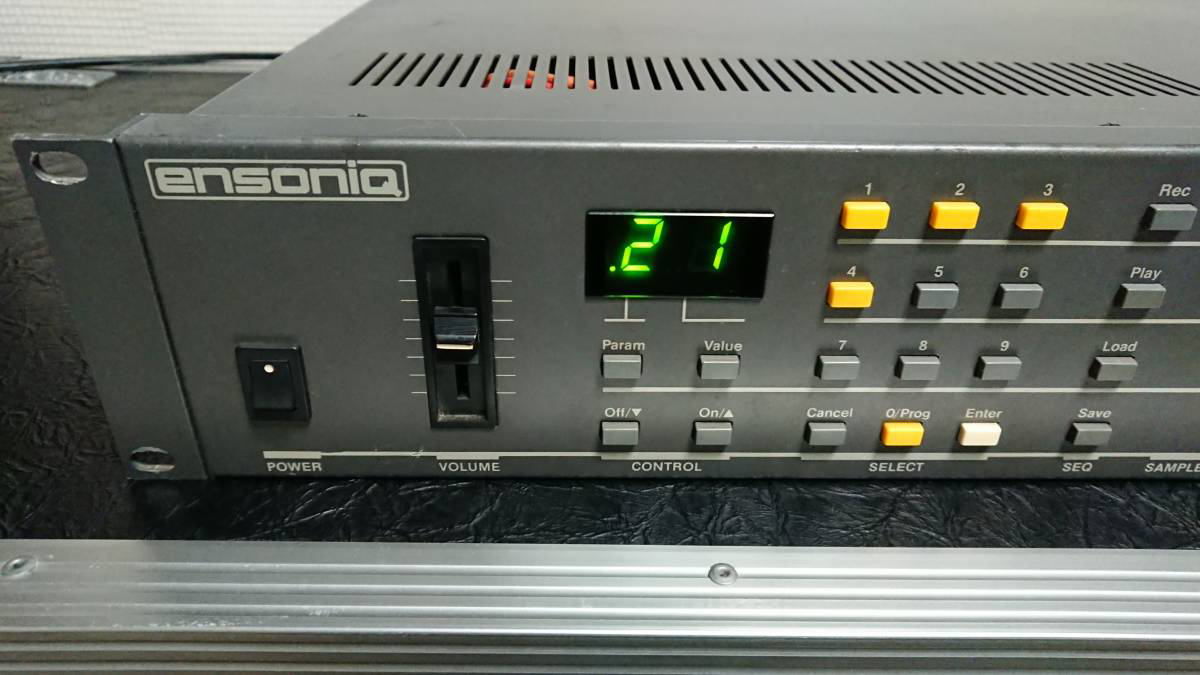 【やや傷や汚れあり】ENSONIQ Mirage Rack DMS-8 8bit サンプラー USBエミュレータ 日本語マニュアル の落札情報 ...