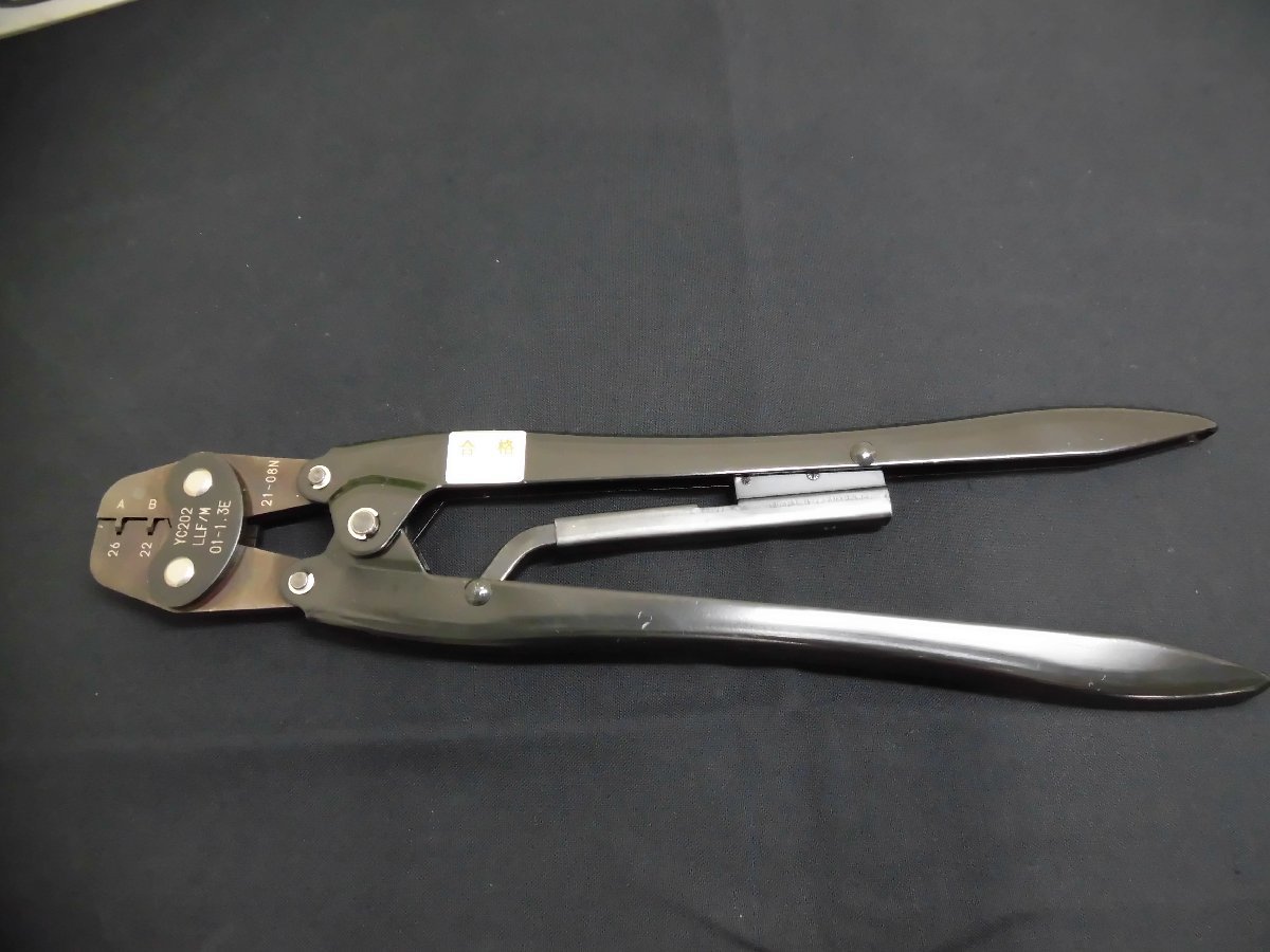 【目立った傷や汚れなし】JST手動片手式工具 屋内配線用電線接続工具（圧着端子用）YC-202 CO7.001 /08の落札情報詳細 - Yahoo!オークション落札価格検索 オークフリー