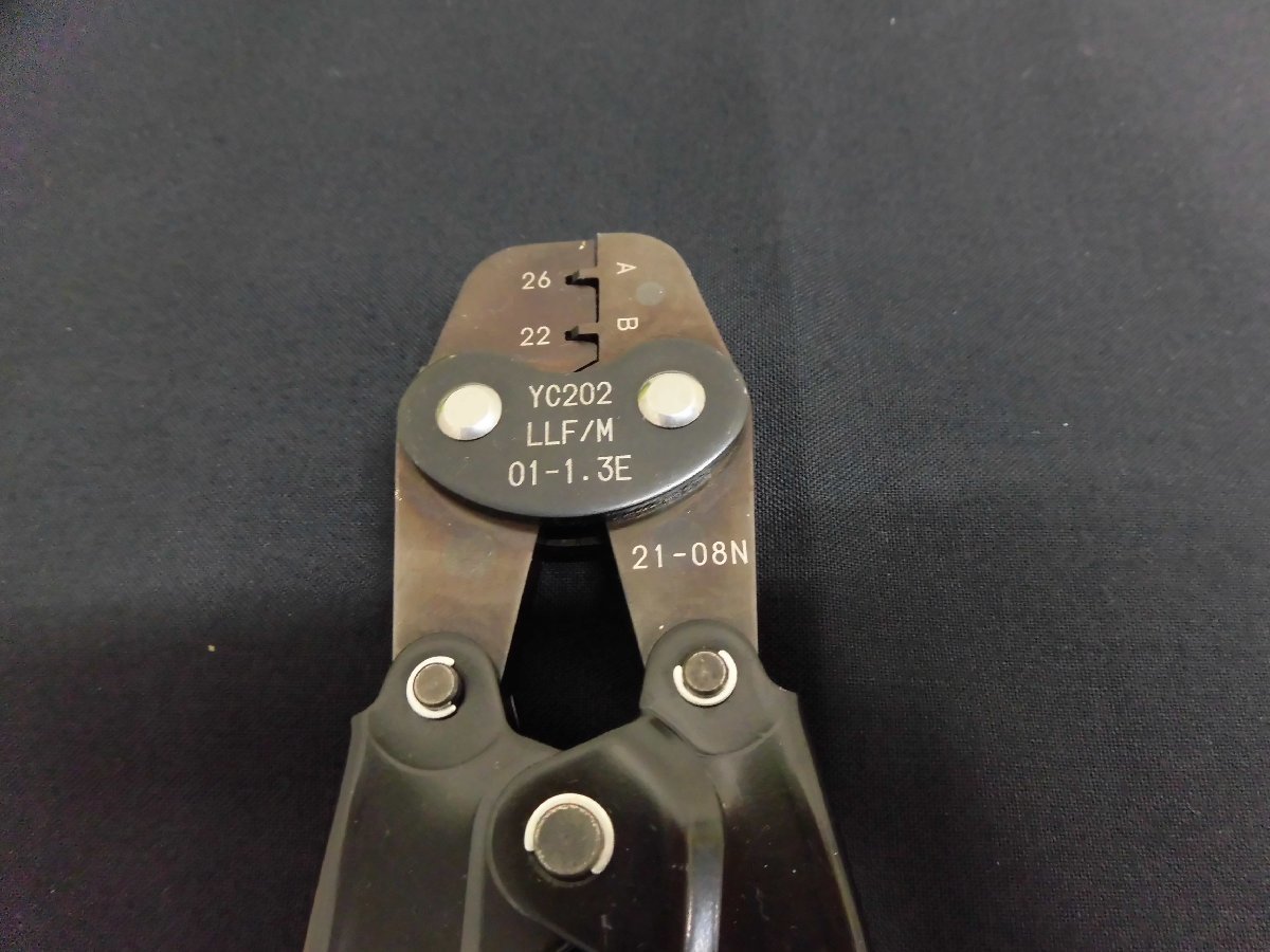 【目立った傷や汚れなし】JST手動片手式工具 屋内配線用電線接続工具（圧着端子用）YC-202 CO7.001 /08の落札情報詳細 - Yahoo!オークション落札価格検索 オークフリー