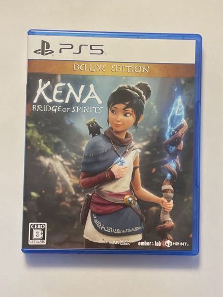 【未使用に近い】【PS5】【特典 プロダクトコード付き】H2 INTERACTIVE Kena： Bridge of Spirits Deluxe Edition ケーナ: 精霊の橋 ...