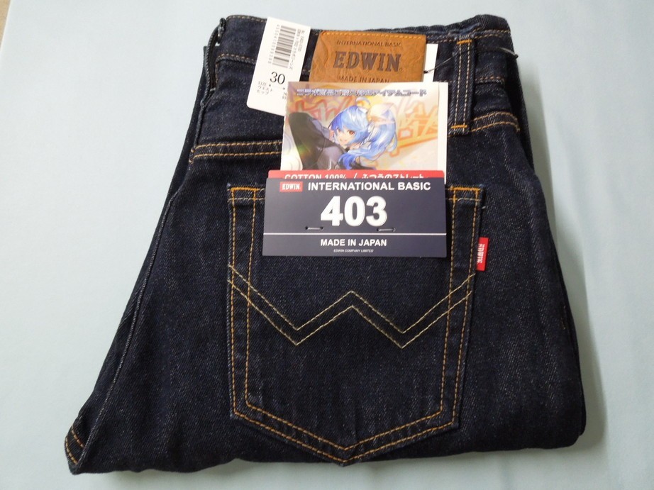 【目立った傷や汚れなし】T【ろ-88】【80サイズ】美品/PSO2×EDWINコラボジーンズ/30/403デニムパンツ/E-403-5700/※コード使用不可の落札情報詳細 - Yahoo ...
