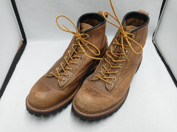 【やや傷や汚れあり】RED WING/レッドウィング/ショートブーツ/ブラウン/2936/ラインマン/メンズシューズ/サイズ26.5cmの落札 ...