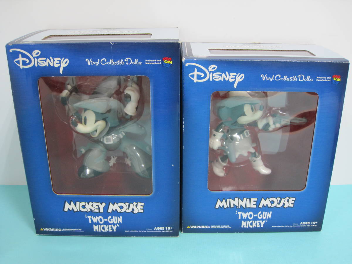 【傷や汚れあり】VCD MICKEYMOUSE MINNIE MOUSE ”TWO-GUN MICKEY” ミッキーマウス ミニーマウス ...