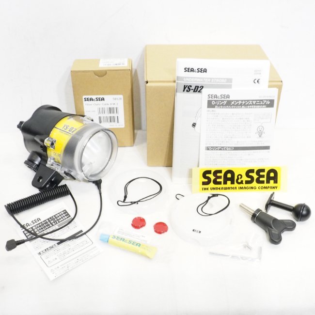 【未使用】【未使用品】SEA&SEA YS-D2 水中ストロボライト 光ケーブルの落札情報詳細 - ヤフオク落札価格検索 オークフリー