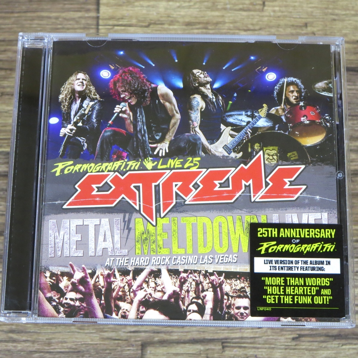 【目立った傷や汚れなし】 EXTREME エクストリーム PORNOGRAFFITTI LIVE25 北米版CD Metal Meltdown ...